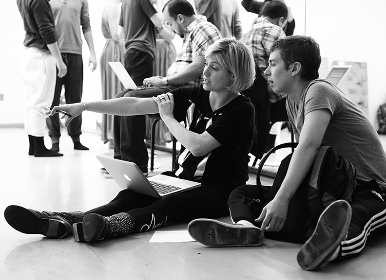 A POSTCARD from Bill Hebert: In Rehearsal with Stacey Tookey of SYTYCD ...